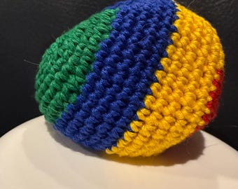 Taffy - Hacky Sack Handmade Crochet Footbag Stress Ball - Etsy