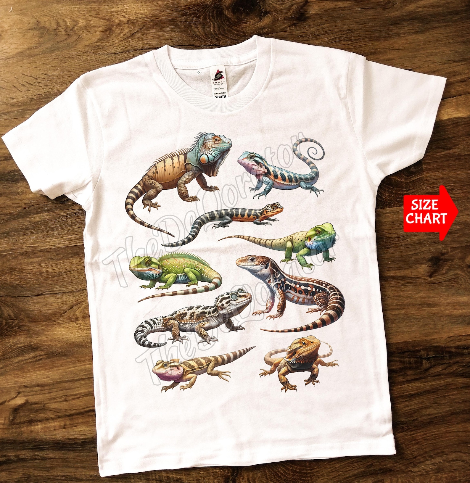 Reptile Lizard T-shirt, Lizards Lover Toddler Party Shirt, Lizard Party ...