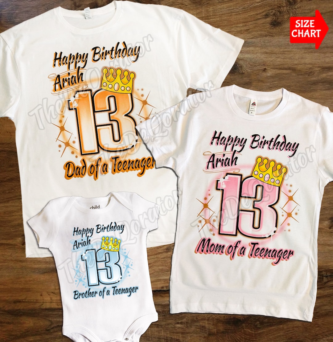 Personalized Family Matching in Pastel Colors Official Teenager T-shirt ...