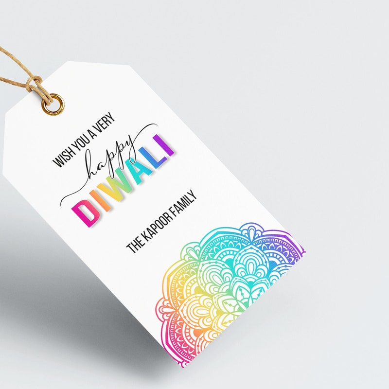 Buy Personalised Diwali Stickers Online In India - Etsy India