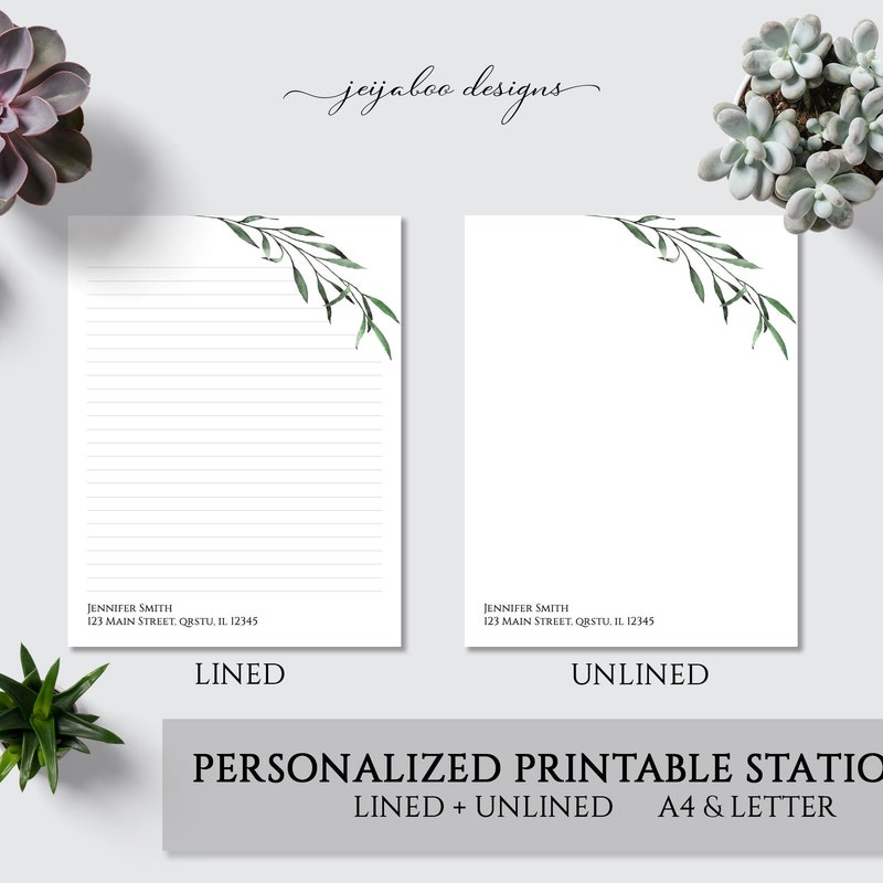 Digital Stationary - Etsy