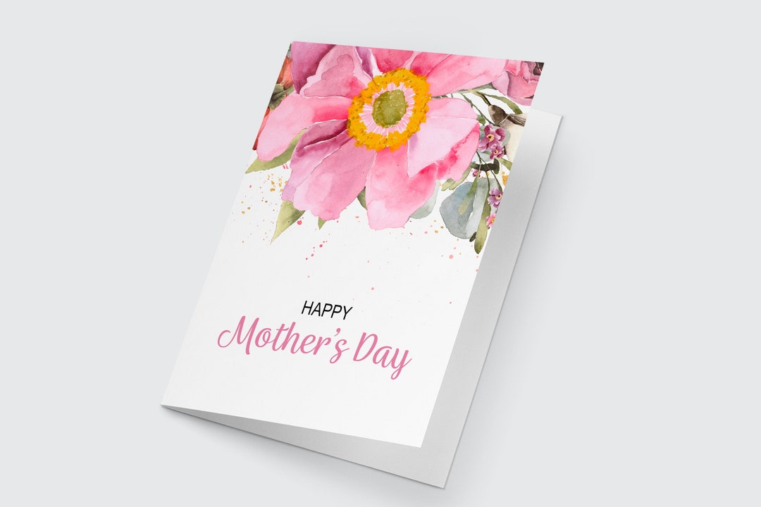 Mother's Day Card | Happy Mother's Day Card | Printable Mother's Day ...