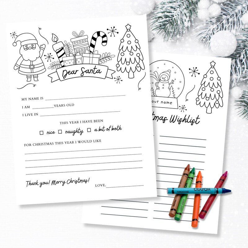 Santa Letter - Etsy