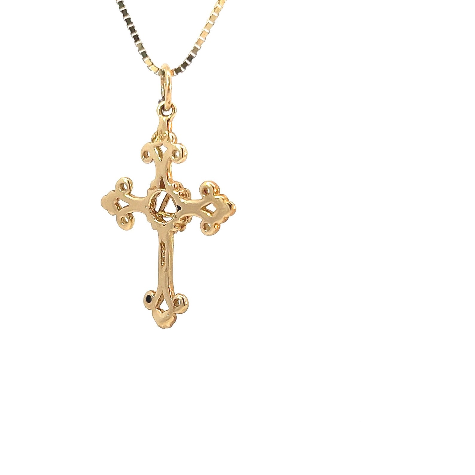 14K Gold AA Symbol Pendant: Alcoholics Anonymous Recovery Jewelry - Etsy