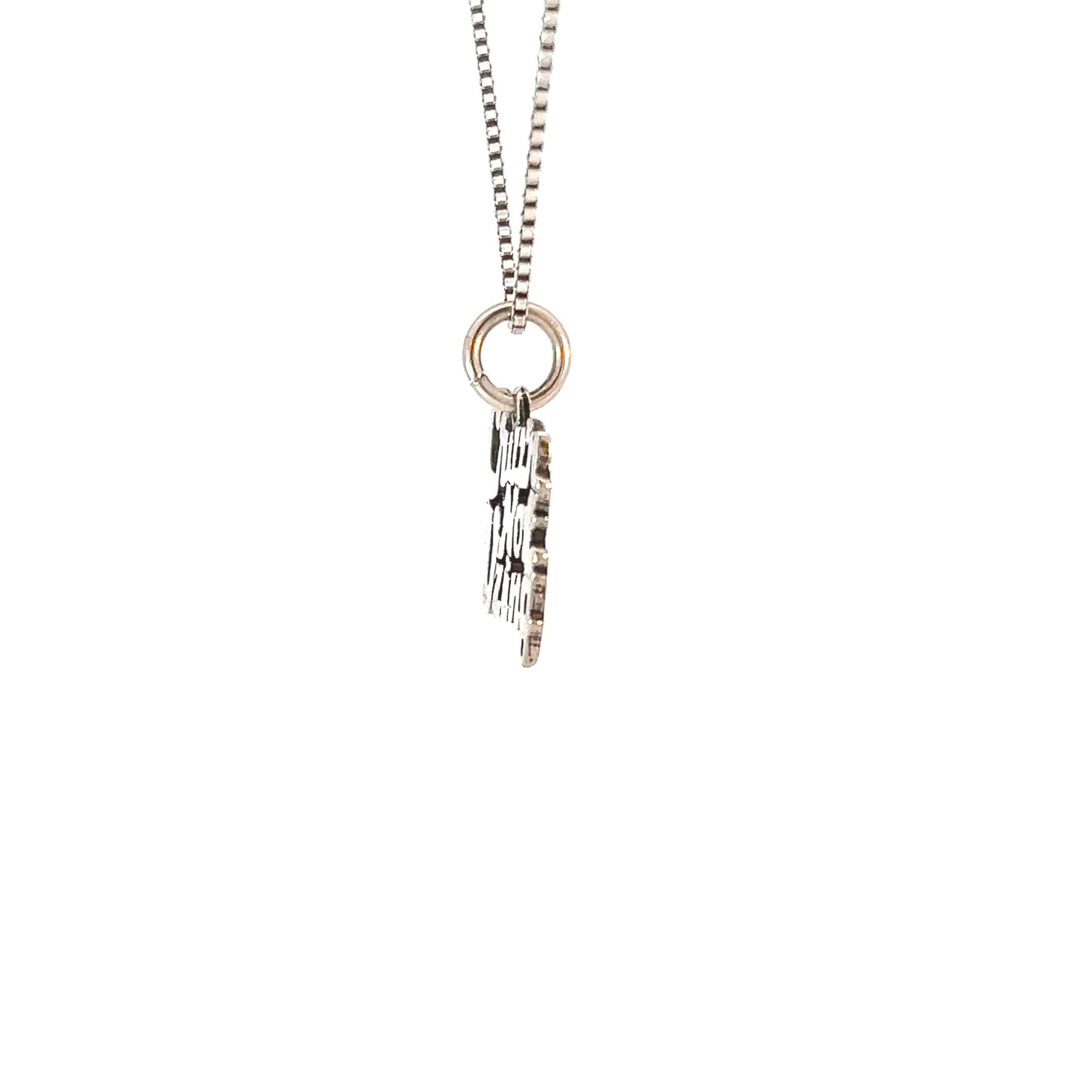 NA Narcotics Anonymous Sayings Pendant Sterling Silver Chain Sold ...