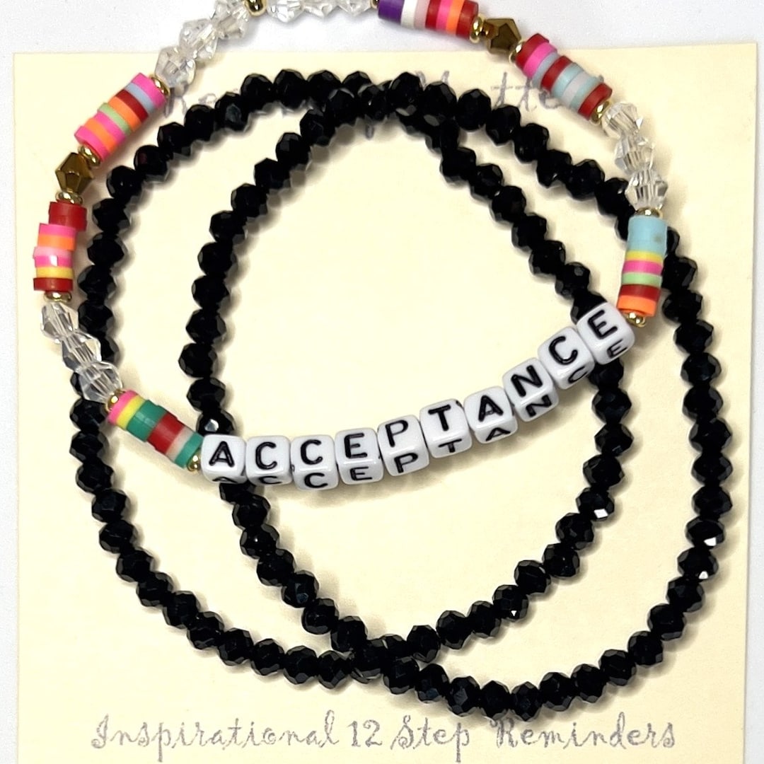 Alcoholics Anonymous Friendship Bracelet Acceptance by Recovery Matters ...