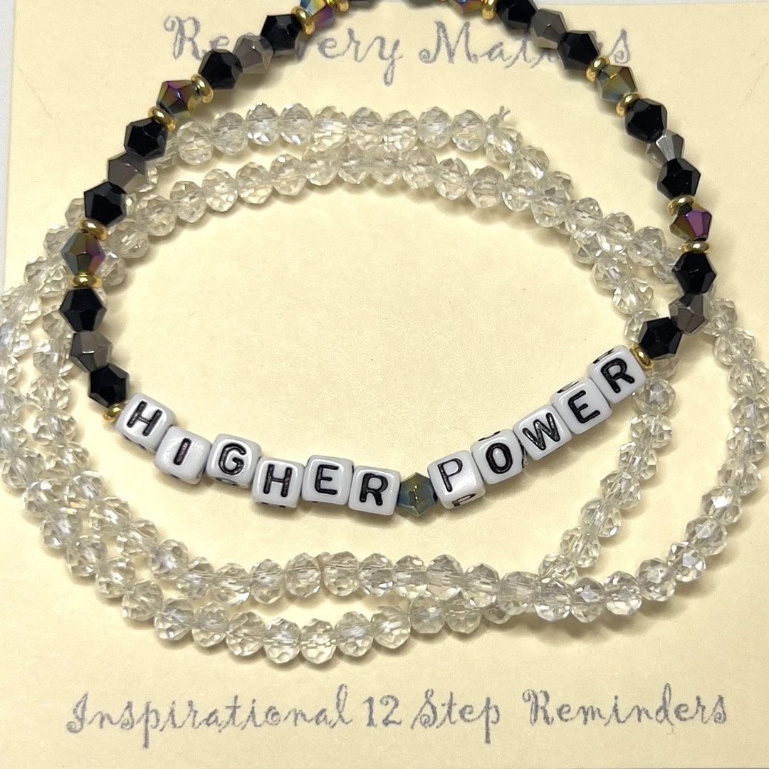 Alcoholics Anonymous Friendship Bracelet Higher Power by Recovery ...