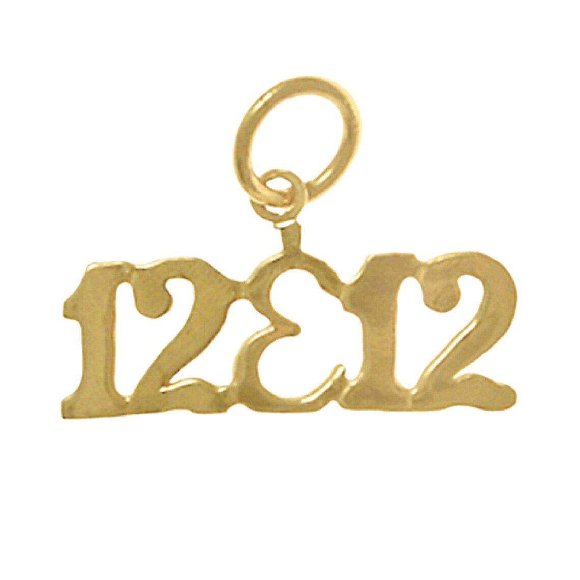 14k Gold Sayings Pendant 12&12 - Etsy