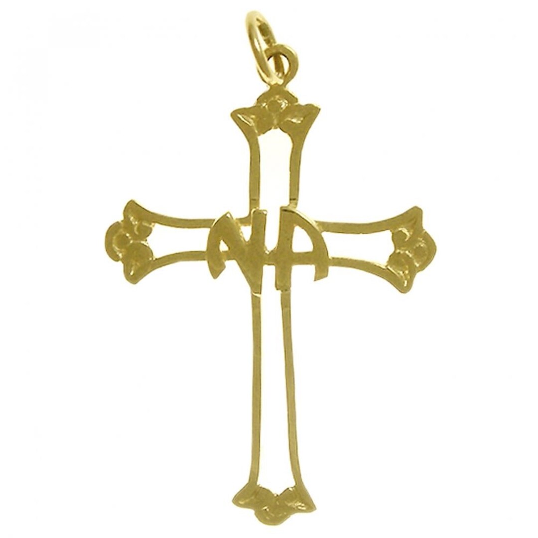 14K Gold Narcotics Anonymous Pendant: NA Recovery Jewelry - Etsy