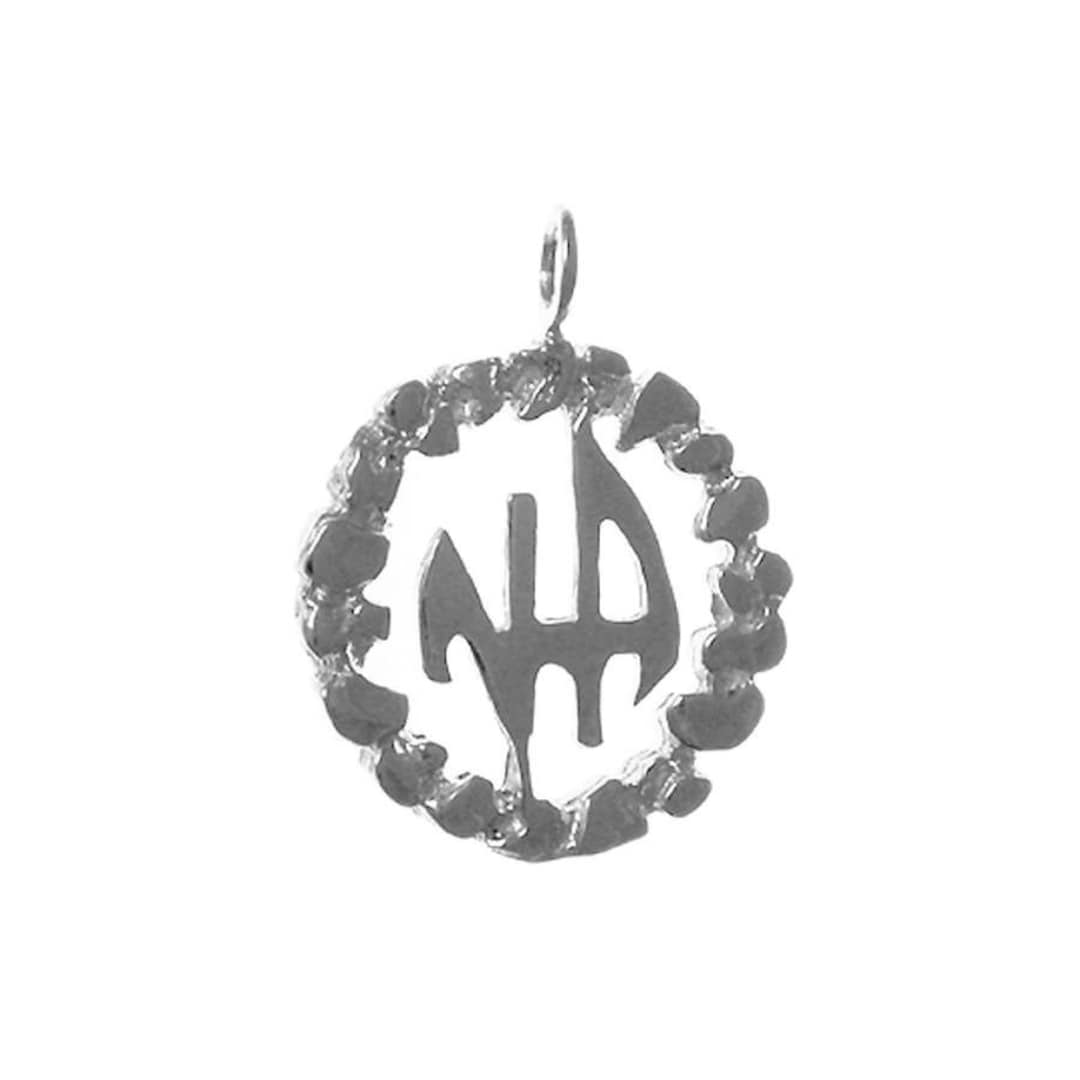 Narcotics Anonymous Sterling Silver NA Initials in a Nugget - Etsy