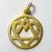 Alcoholics Anonymous Brass, AA Symbol Pendant W/open Heart "love ...