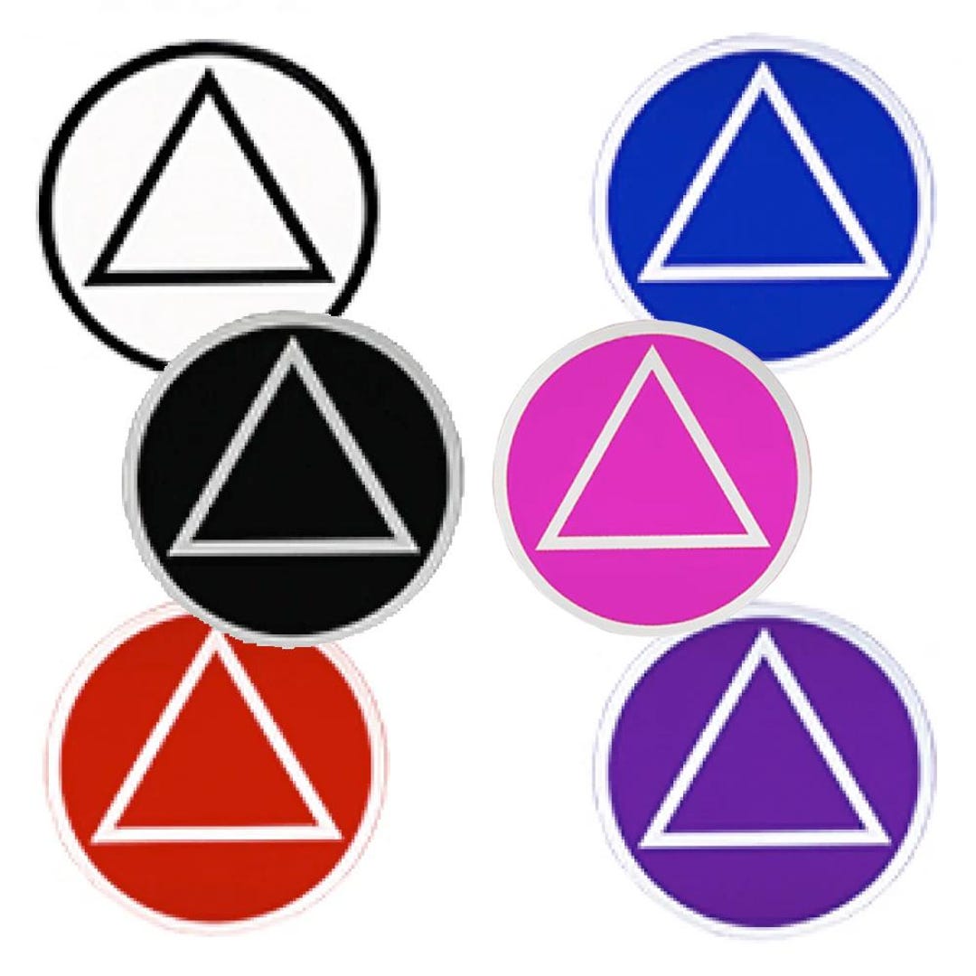 Alcoholics Anonymous Stickers Set of 12 Small 1-1/2" Round AA - Etsy