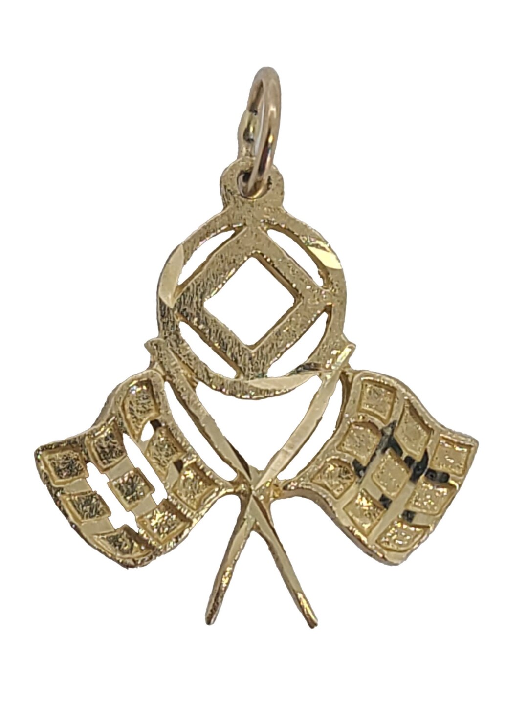 14K Gold Narcotics Anonymous Pendant: NA Symbol Recovery Jewelry - Etsy
