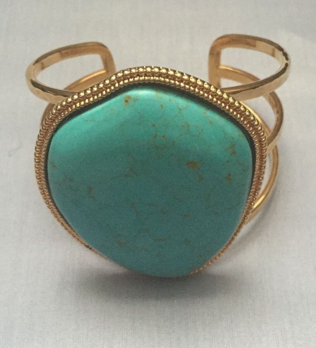 Vintage Signed MMA the Metropolitan Museum of Art Turquoise Cuff ...