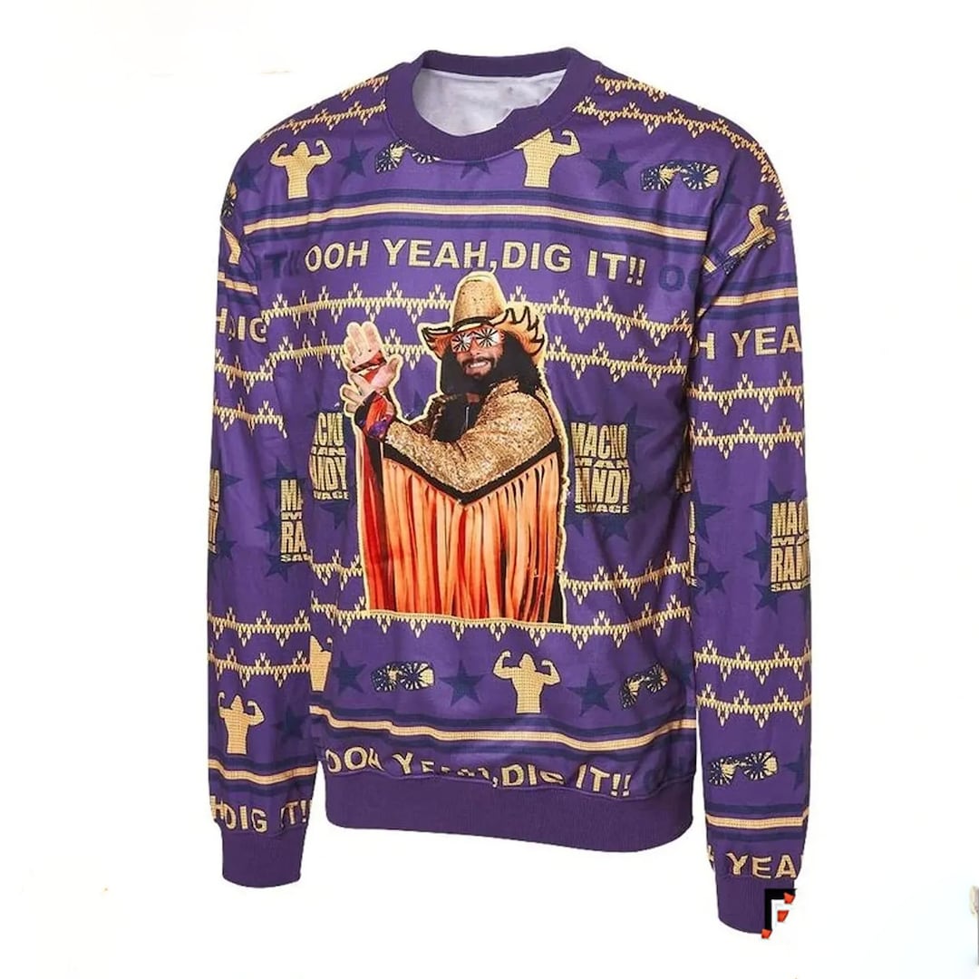 Macho Man Randy Savage the Cream of the Crop Ugly Christmas - Etsy