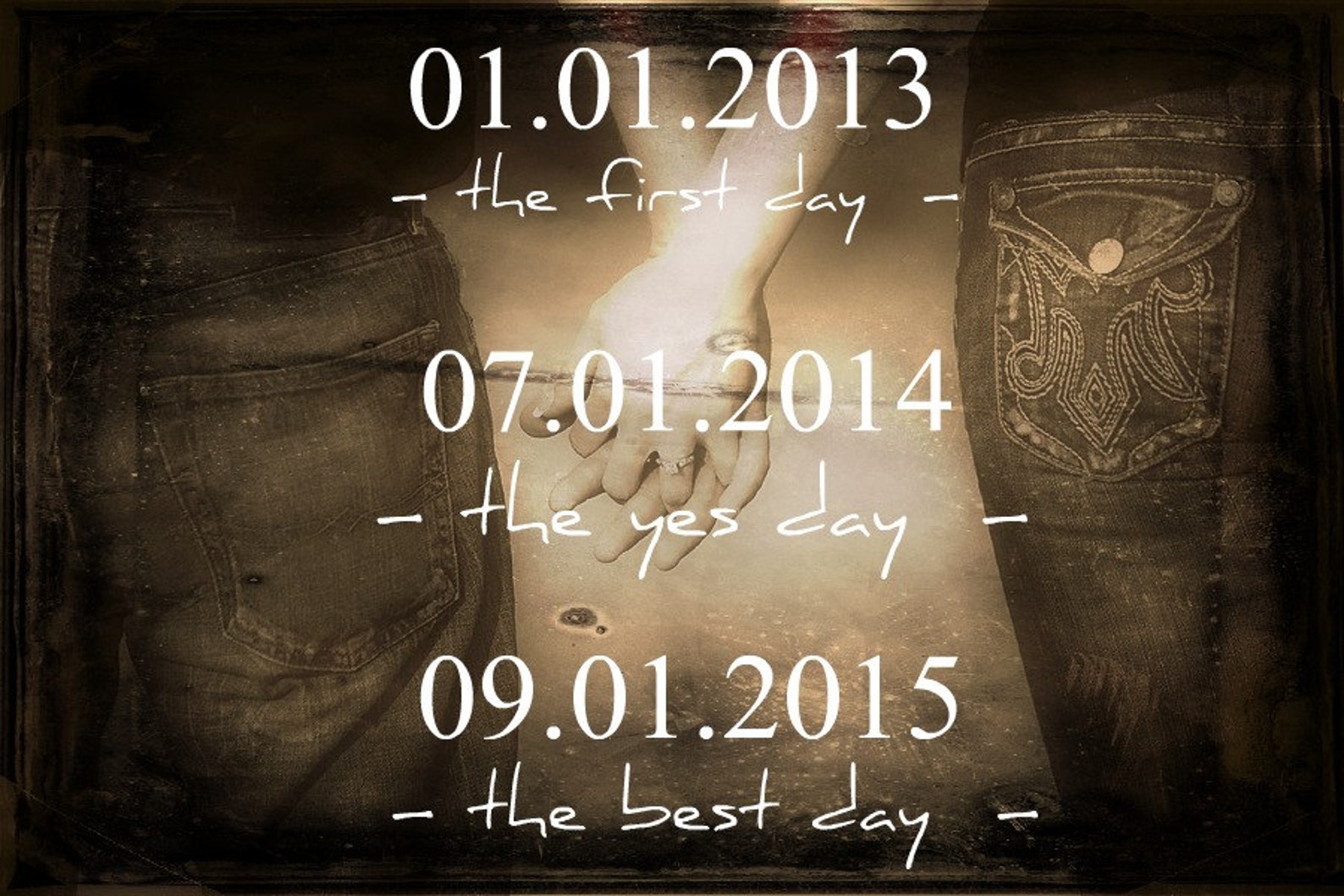 The First Day the Yes Day the Best Day Custom With Photo - Etsy
