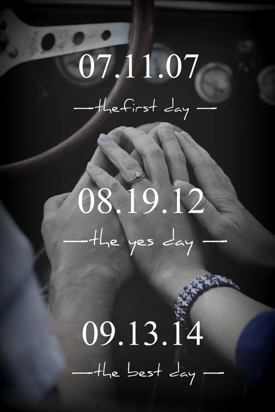 The First Day the Yes Day the Best Day Custom With Photo - Etsy