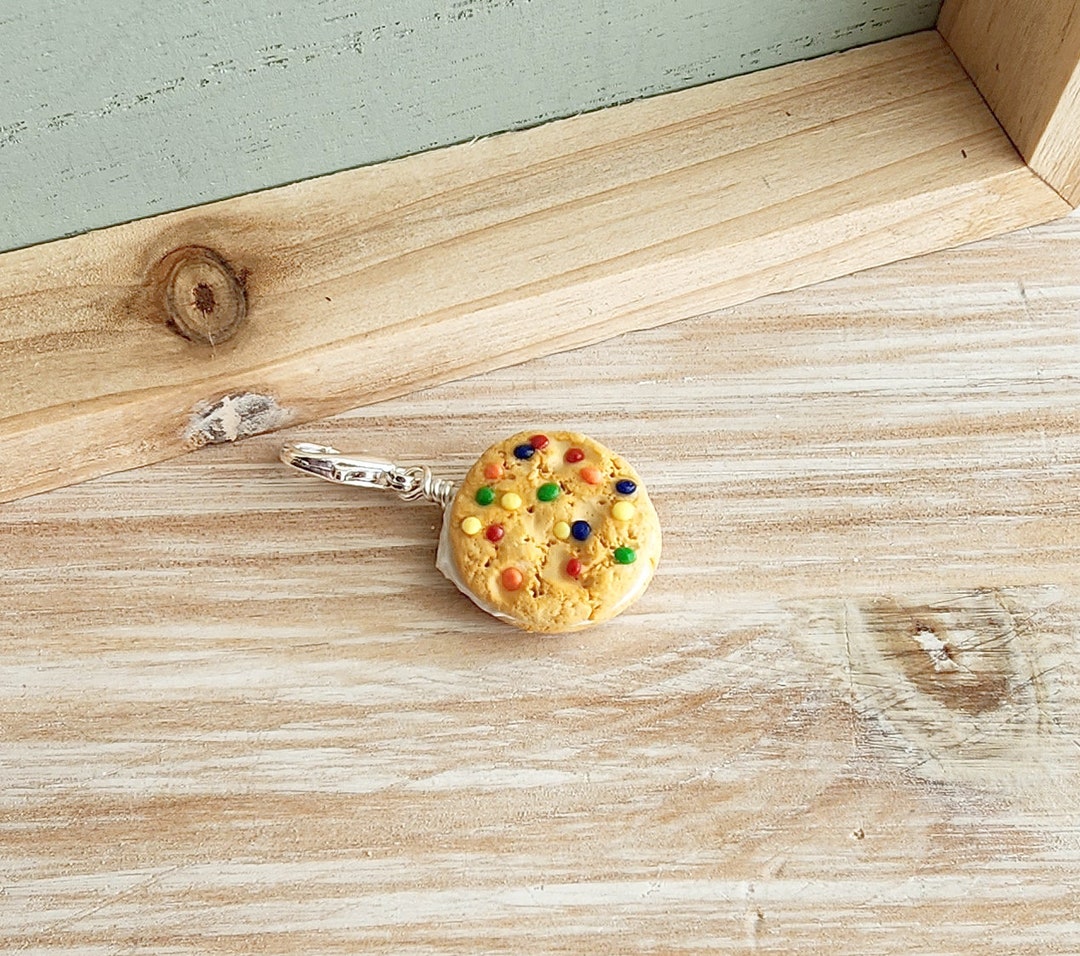 Cookie Sandwich Charm,food Charms,handmade Jewelry - Etsy
