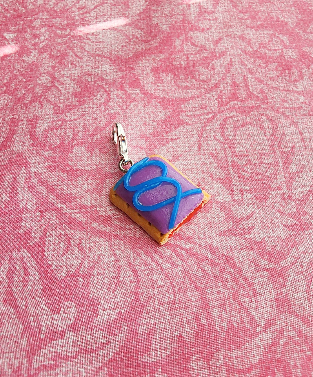Toaster Pastries Miniature Food Jewelry Polymer Clay Charms Handmade ...
