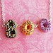 Miniature Food Jewelry Food Charms Chocolate Coconut Cake Polymer Clay ...