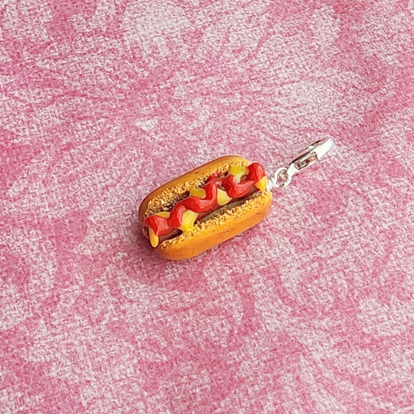 Hot Dog Pendant - Etsy