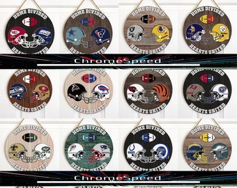 House Divided Sign Nfl - Etsy