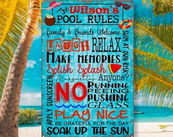 Pool Party Yard Sign - Etsy
