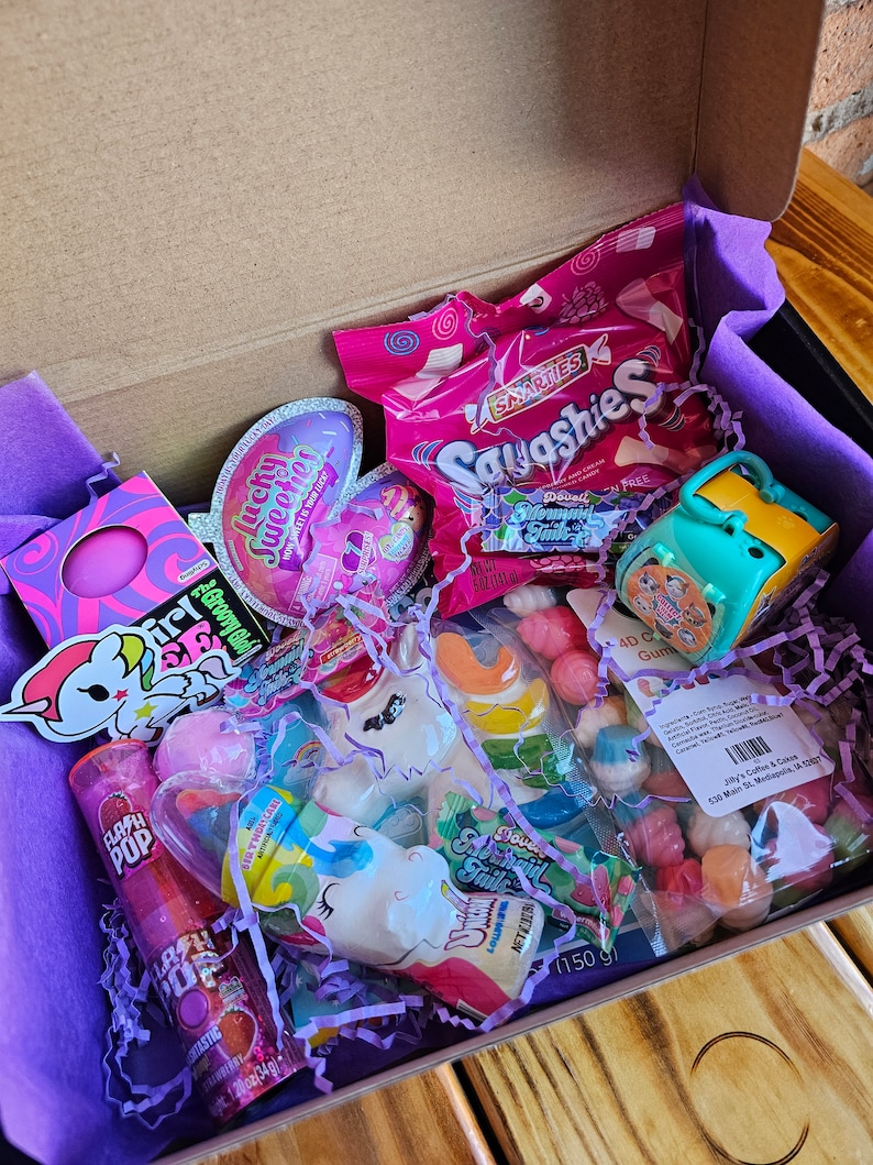Pink Themed Mystery Candy Box - Etsy