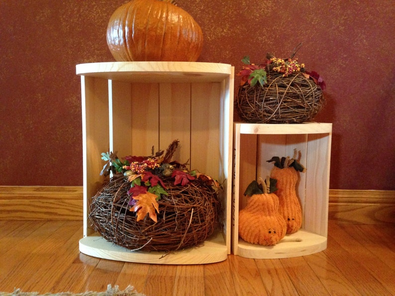 Door County Box Co. Pine Crate - Etsy