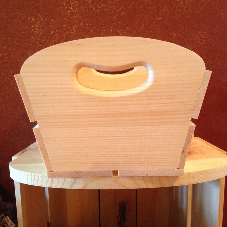 Door County Box Co. Pine Crate - Etsy