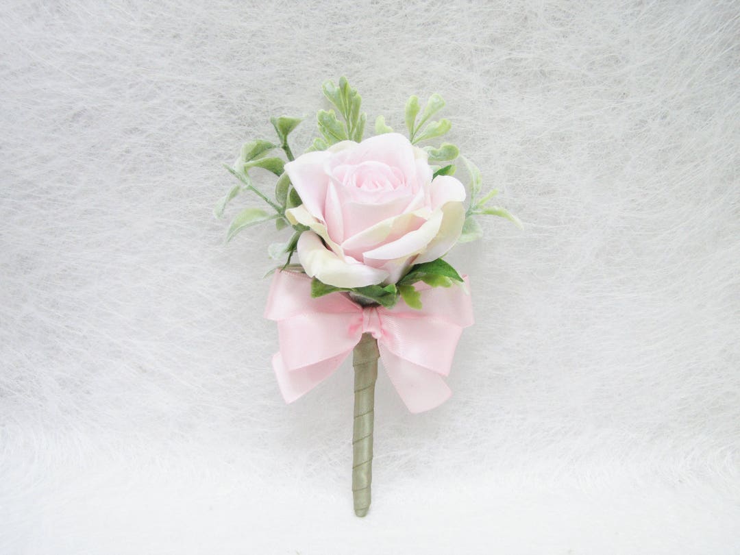 Light Pink Rose Corsage, Light Pink Rose Boutonnieres, Pink Rose ...