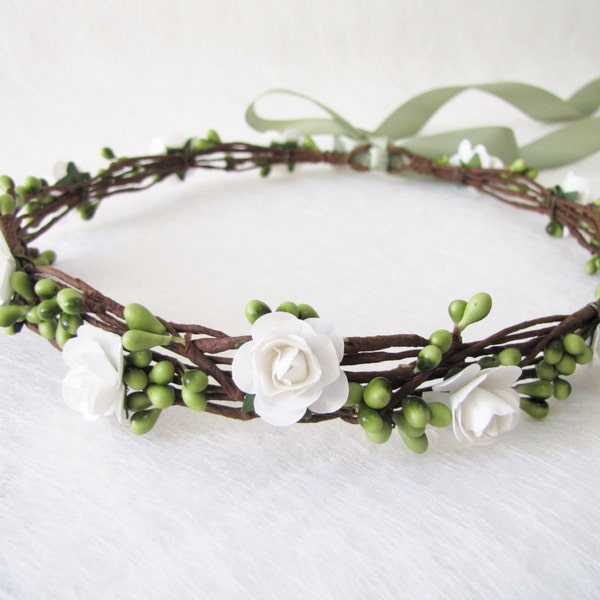 Floral Head Wreath - Etsy