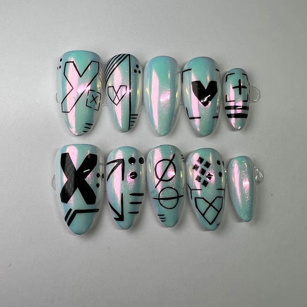 Press on Nails - Etsy