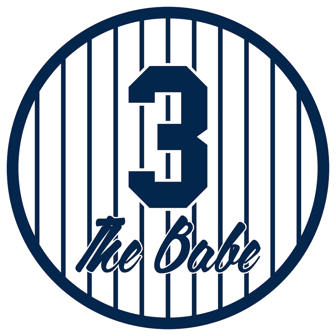Babe Ruth Sticker New York Yankees Number Decal the Babe, Sultan of ...