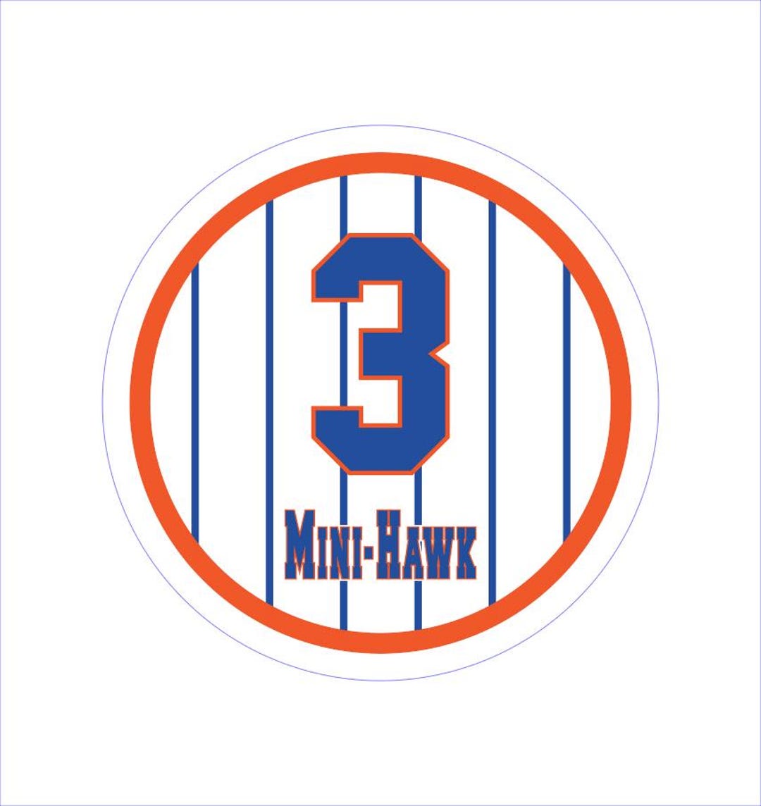 Bud Harrelson Sticker New York METS Number Decal Mini Hawk FREE ...