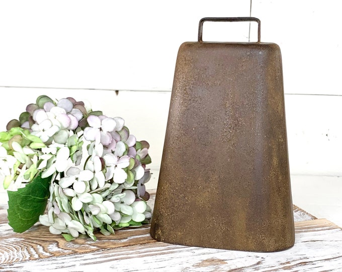Vintage Forged Cow Bell, Cow Bell, Modern Farmhouse, Antique Cow Bell ...