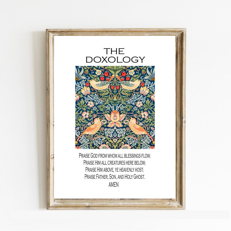 Doxology Print - Etsy