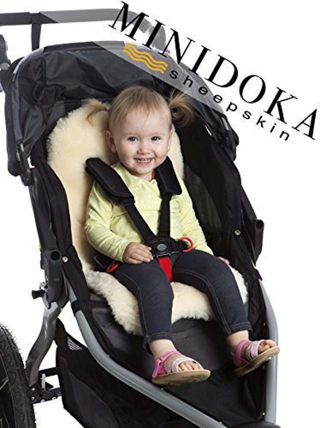 Genuine Lambskin Stroller Liner, Seat Cover, Naturally Breathable, Year ...