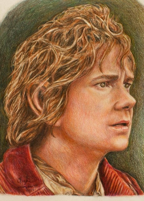 Martin Freeman Bilbo Sketch