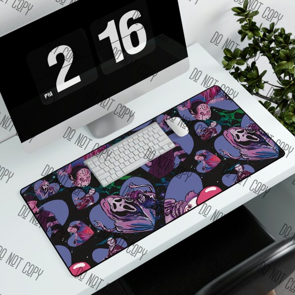 Ghostface Desk Mat - Etsy