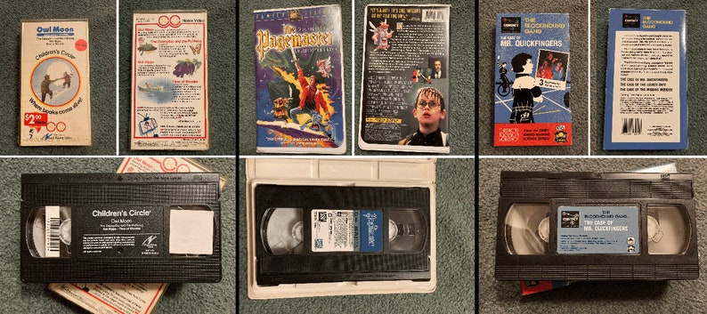 VHS Tapes for Children, Disney and Other Animations, Ardman, Children's ...