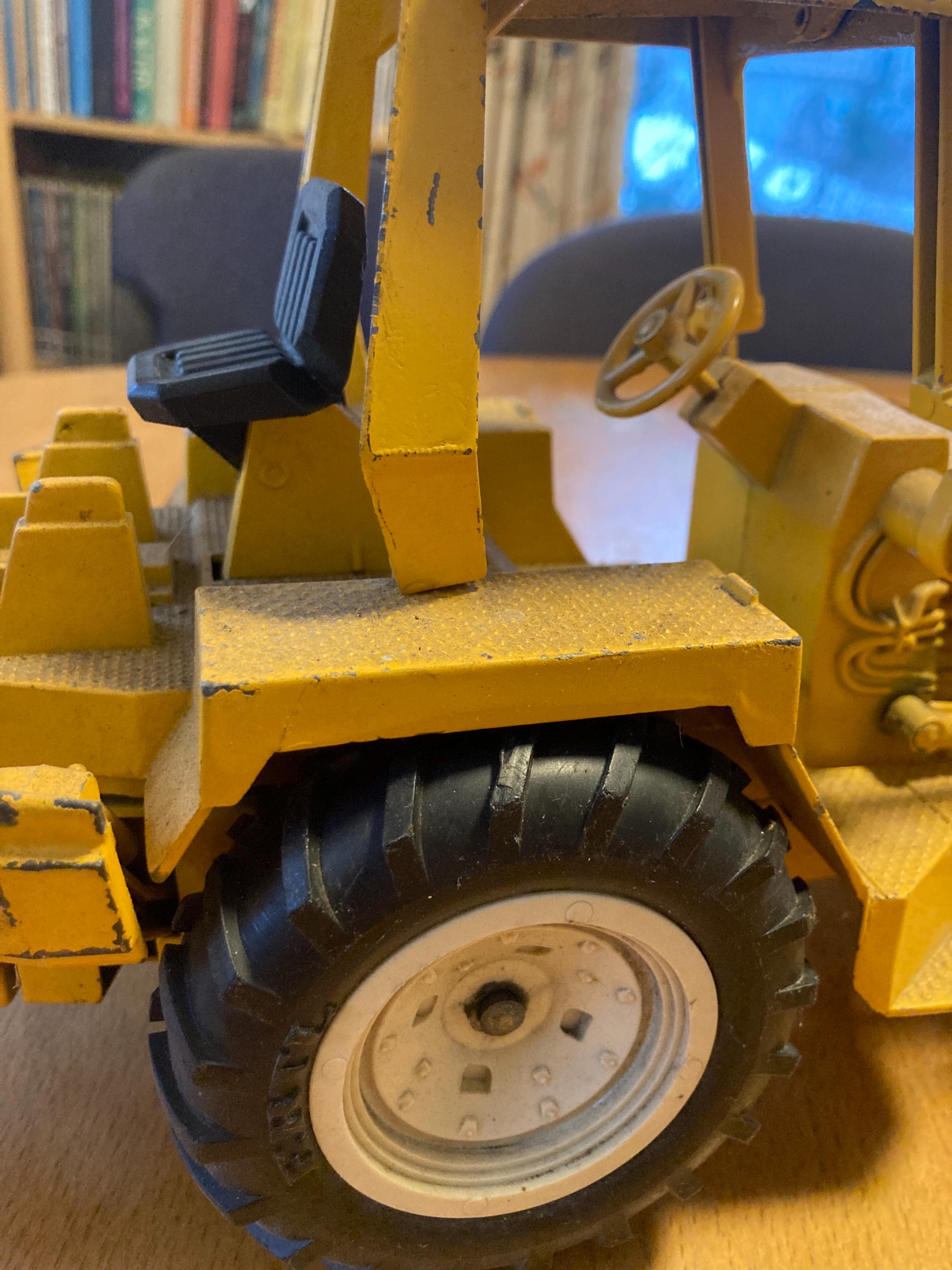 ERTL Steel and Plastic Backhoe - Etsy