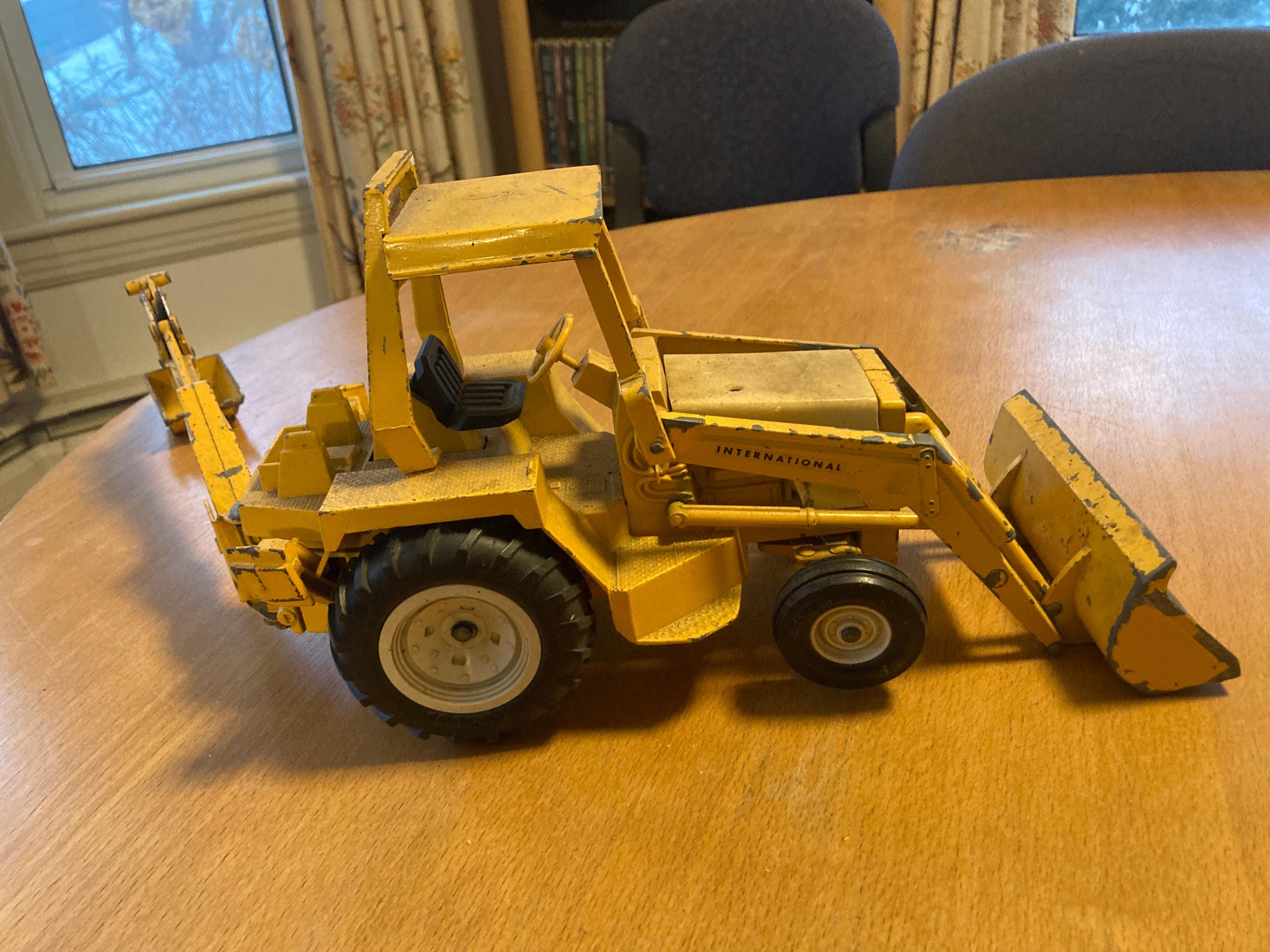 ERTL Steel and Plastic Backhoe - Etsy