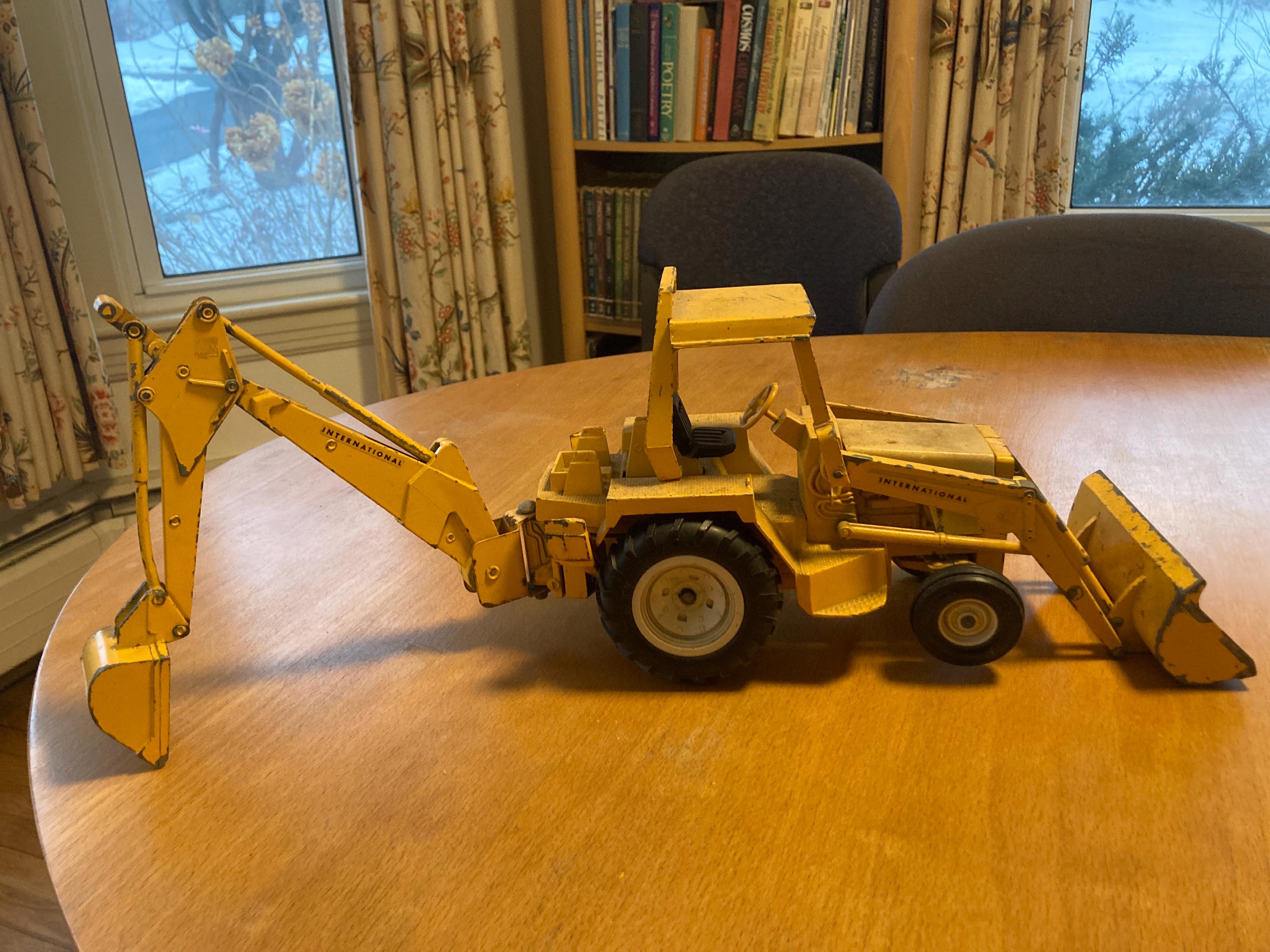 ERTL Steel and Plastic Backhoe - Etsy