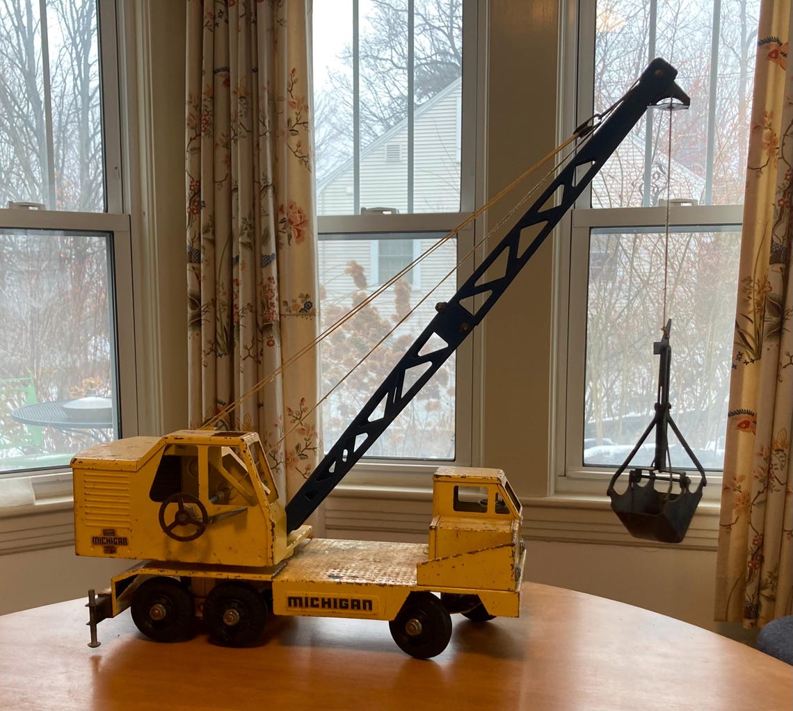 Ny-lint T-24 Clamshell Bucket Crane, Michigan Shovel - Etsy