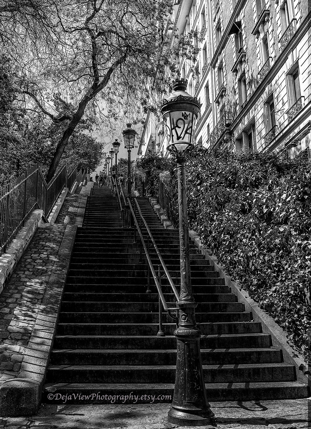 Montmartre Steps Paris Photography Paris Wall Art Paris - Etsy
