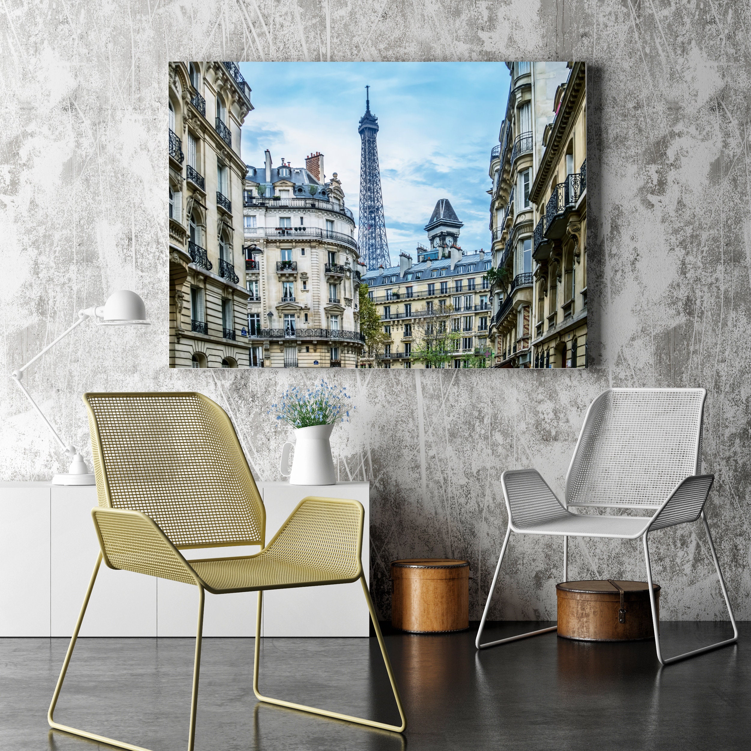 Eiffel Tower Wall Art Paris Architecture Eiffel Tower Print | Etsy