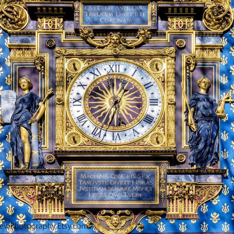 Paris Clock - Etsy