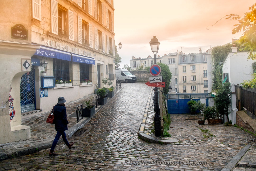 Paris in the Rain, Paris Street Scene, Paris City Pictures, Paris Wall ...