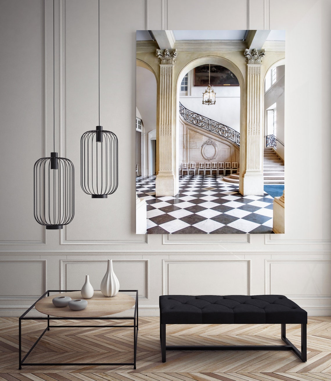 Musée Rodin Stairs, Paris Photography, French Architecture, Living Room ...